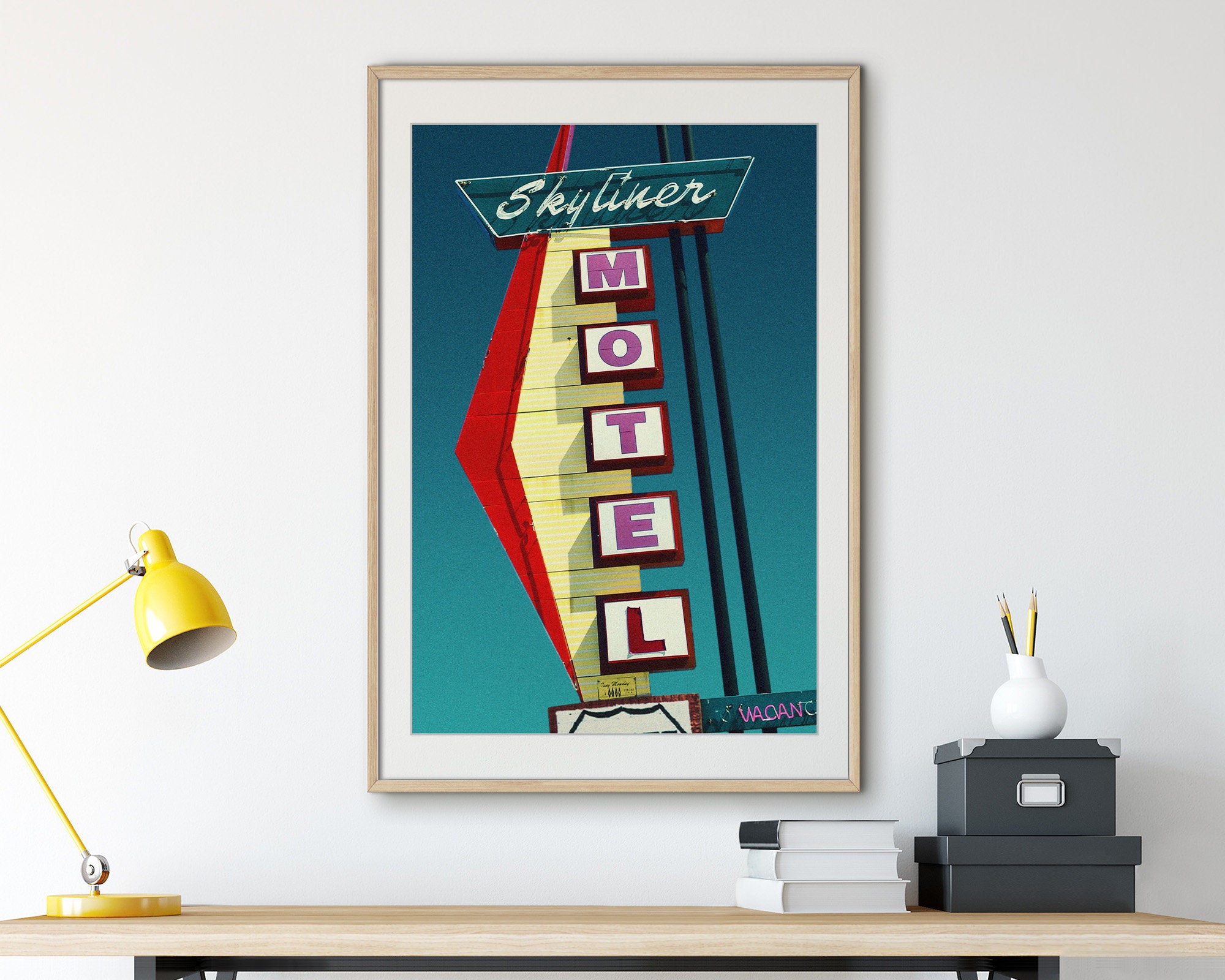 Vintage Sign Wall Art Printable Apartment Decor, Retro Wall Art ...