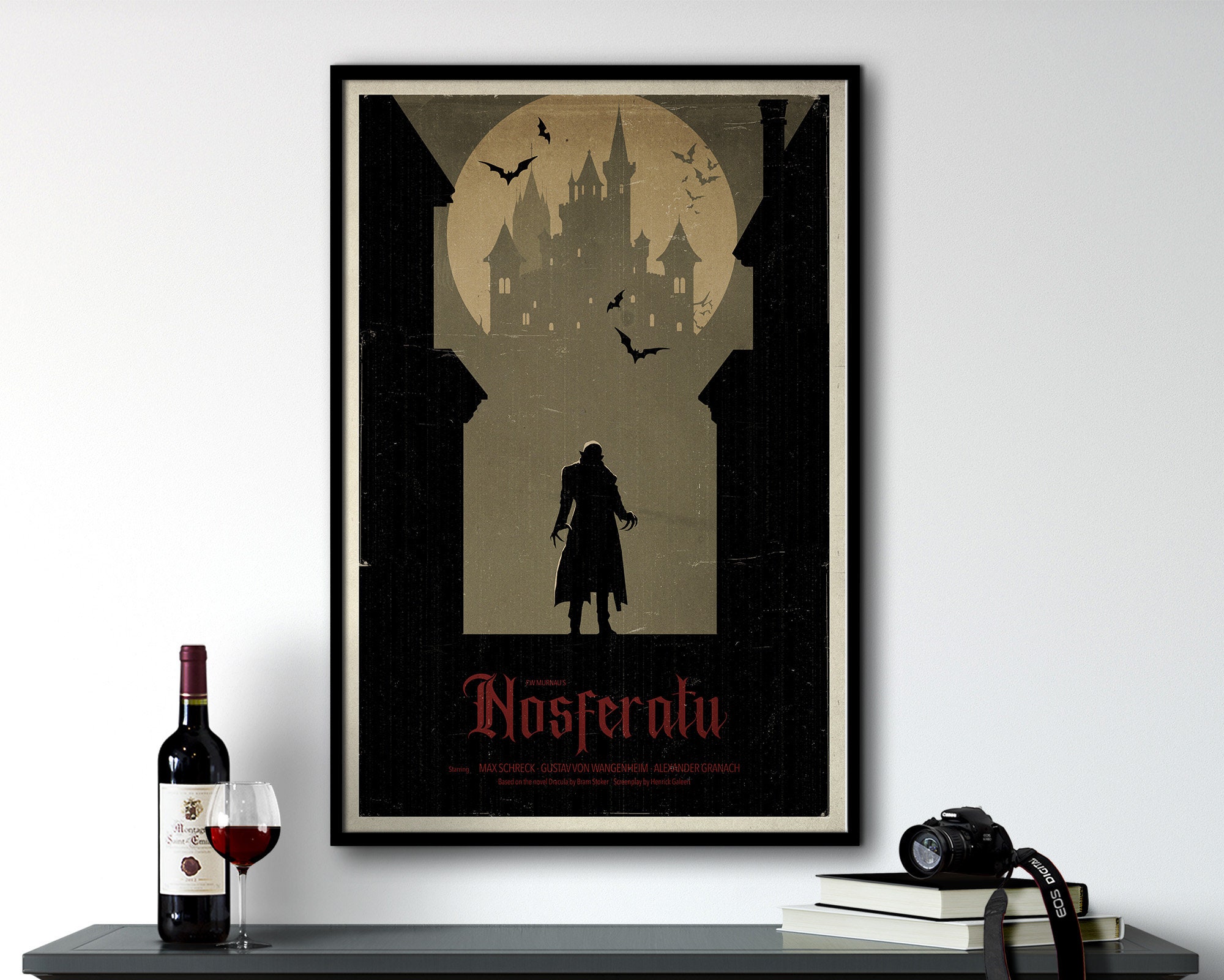 Nosferatu Gothic Movie Posters Dark Academia Poster, Horror Movie ...
