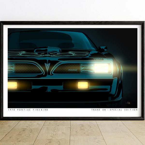 Pontiac Trans Am Poster - Etsy