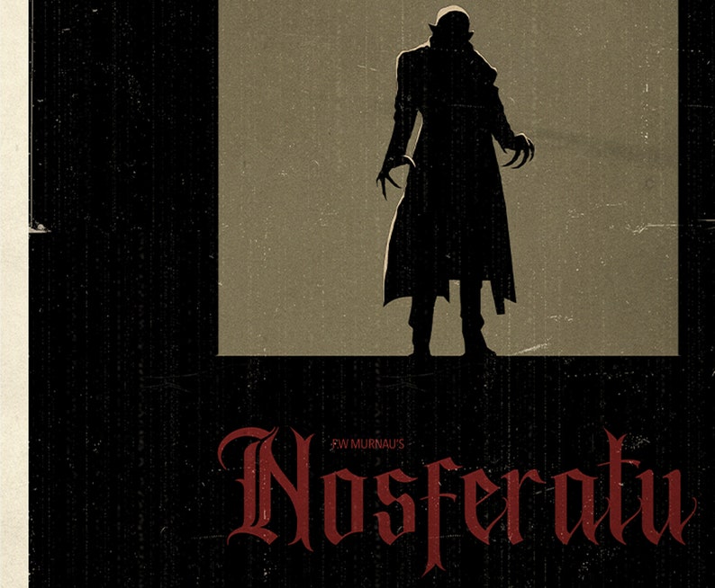 Nosferatu Gothic Movie Posters Dark Academia Poster, Horror Movie ...