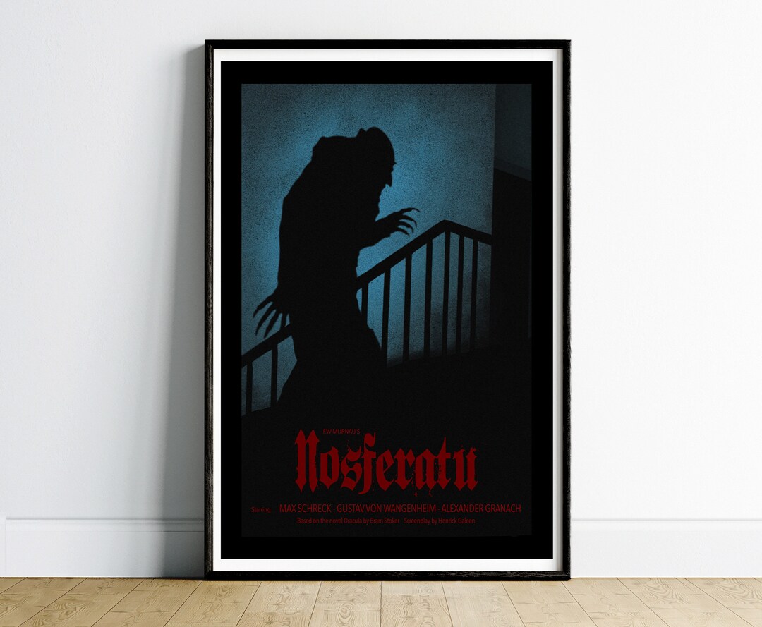 Horror Movie Posters Dark Academia, Printable Nosferatu Horror Movie ...