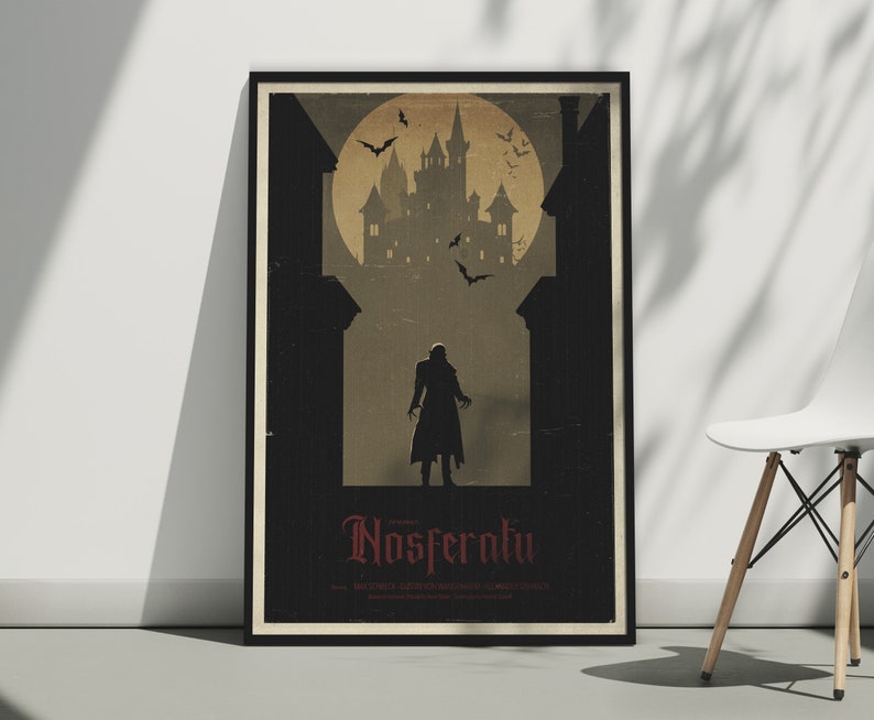 Nosferatu Gothic Movie Posters Dark Academia Poster, Horror Movie ...