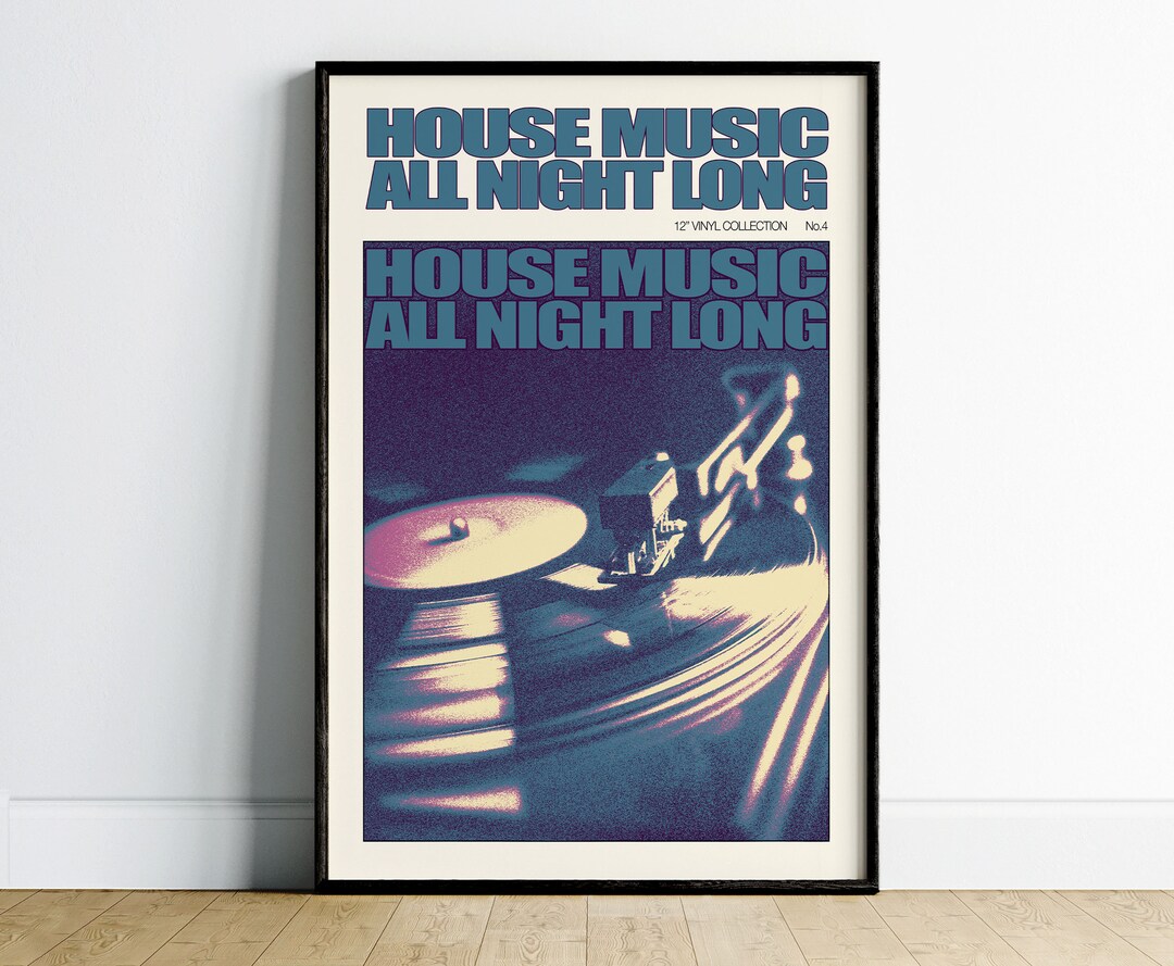 Pop Culture Wall Art Music Poster, Album Cover Posters, Bar Cart Art ...