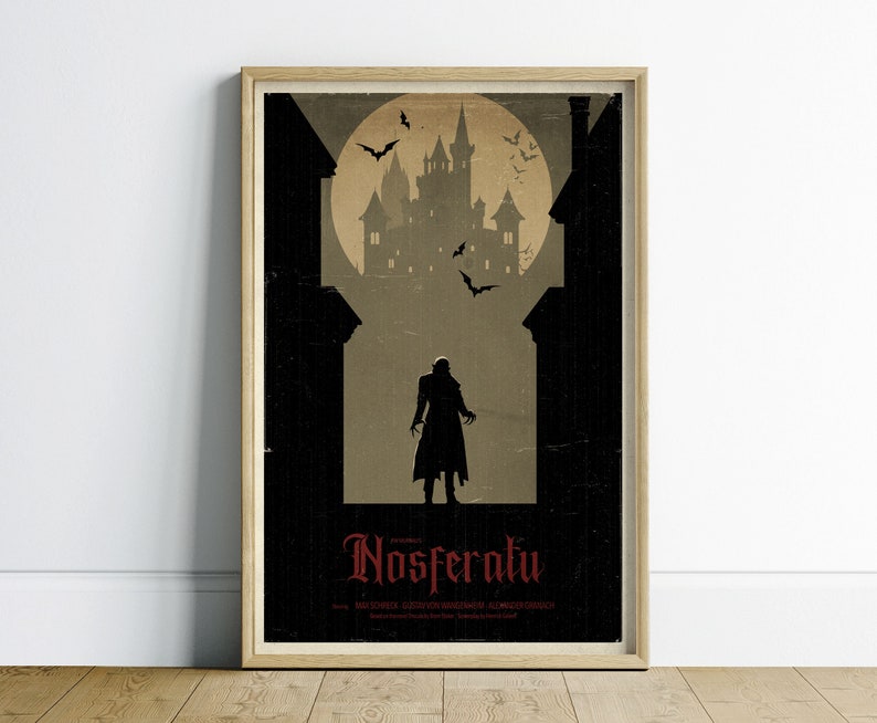 Nosferatu Gothic Movie Posters Dark Academia Poster, Horror Movie ...