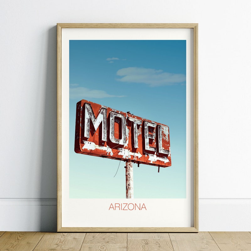 Old Motel Sign - Etsy