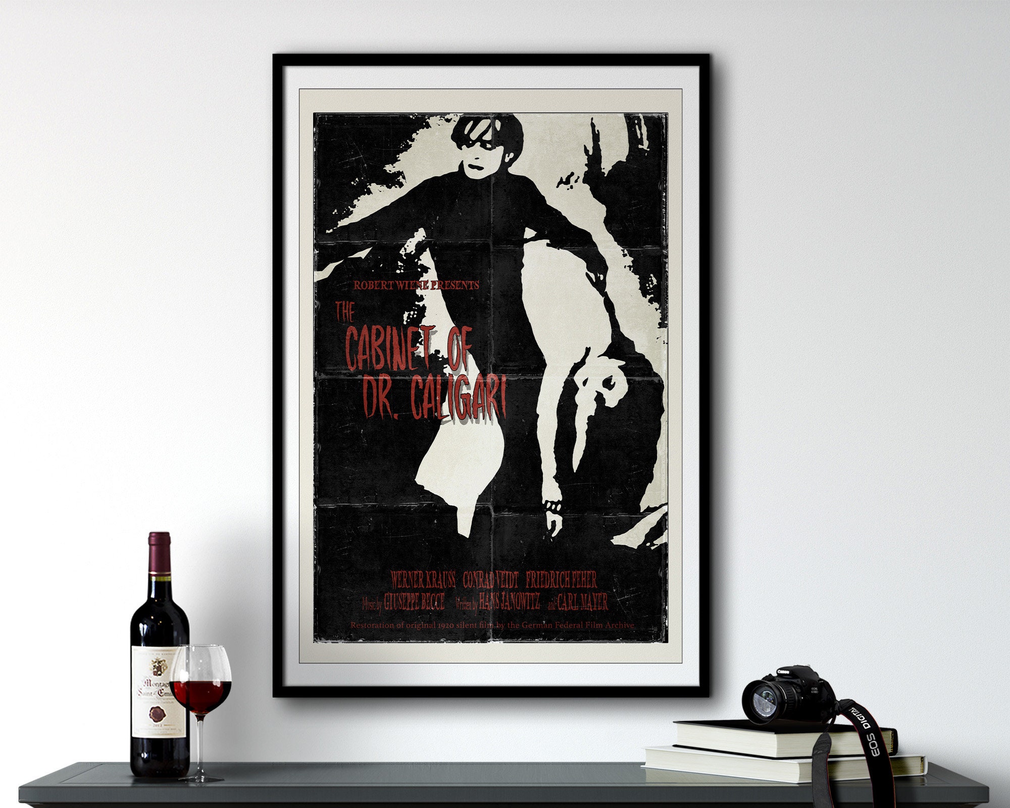 Horror Movie Posters Apartment Decor Retro Wall Art Dark - Etsy