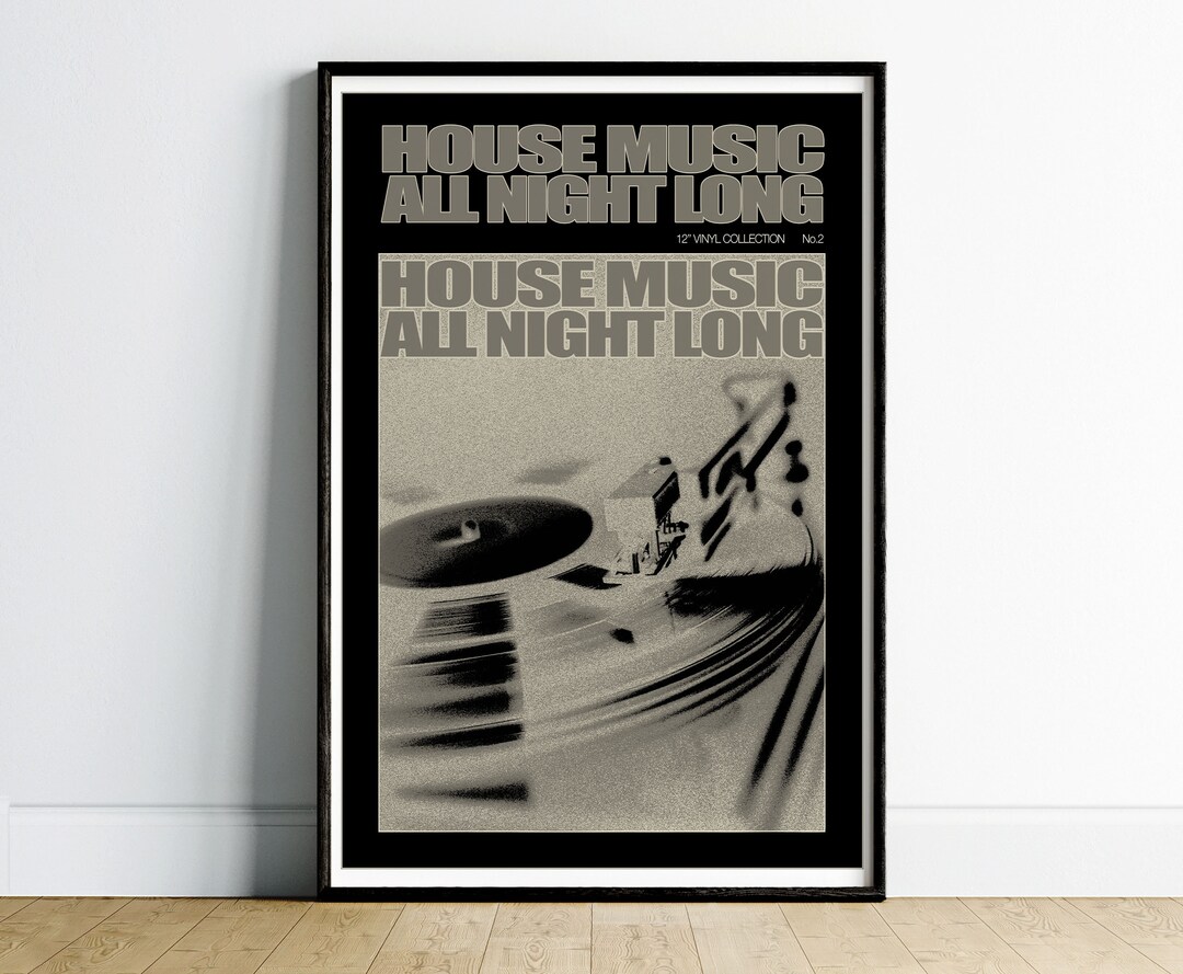 Retro Wall Art Music Poster, Apartment Decor, Album Cover Posters, Bar ...