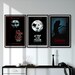 Printable 3 Piece Wall Art Movie Posters Apartment Decor, Retro Wall ...