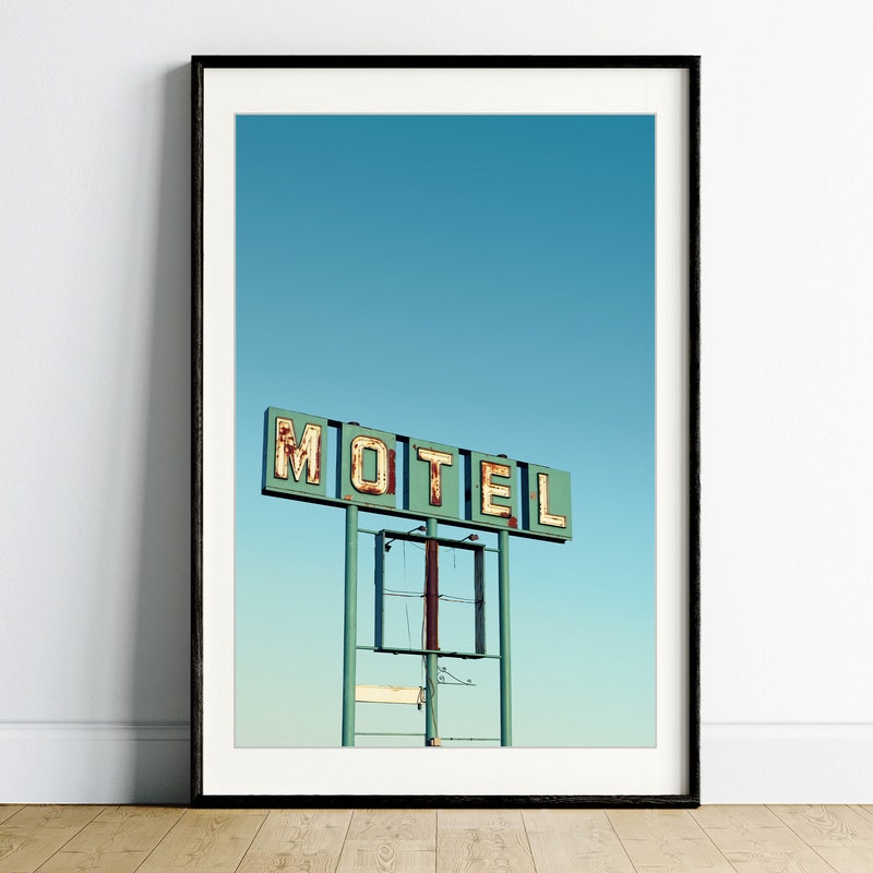 Vintage Motel Sign - Etsy