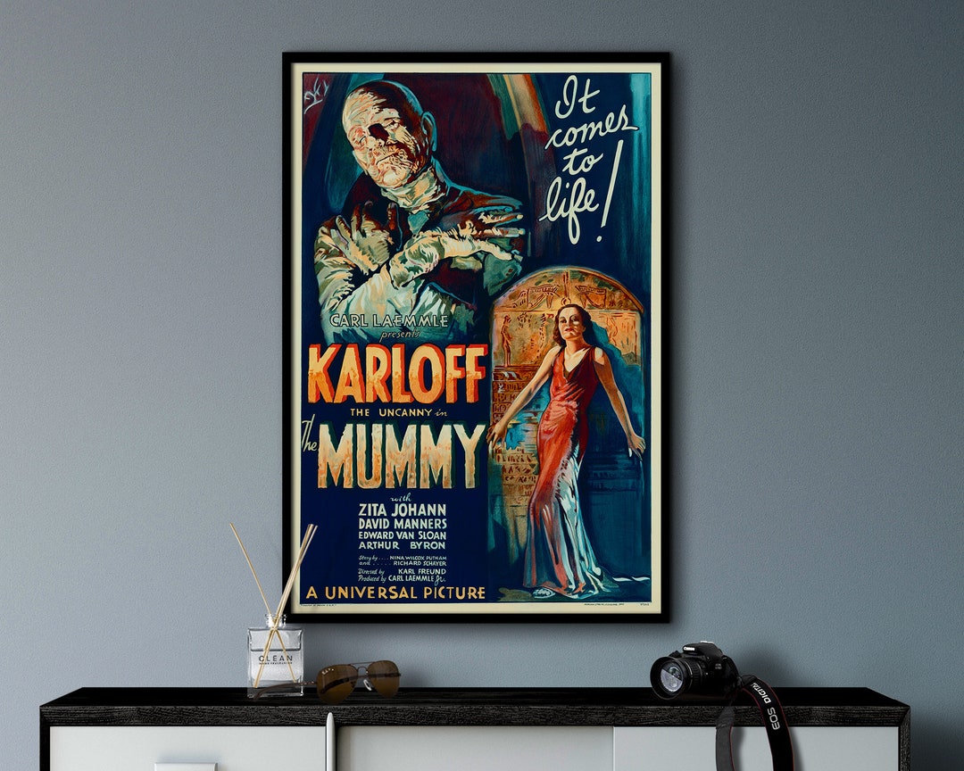 Horror Movie Posters Apartment Decor, Gothic Wall Art, Horror Movie ...