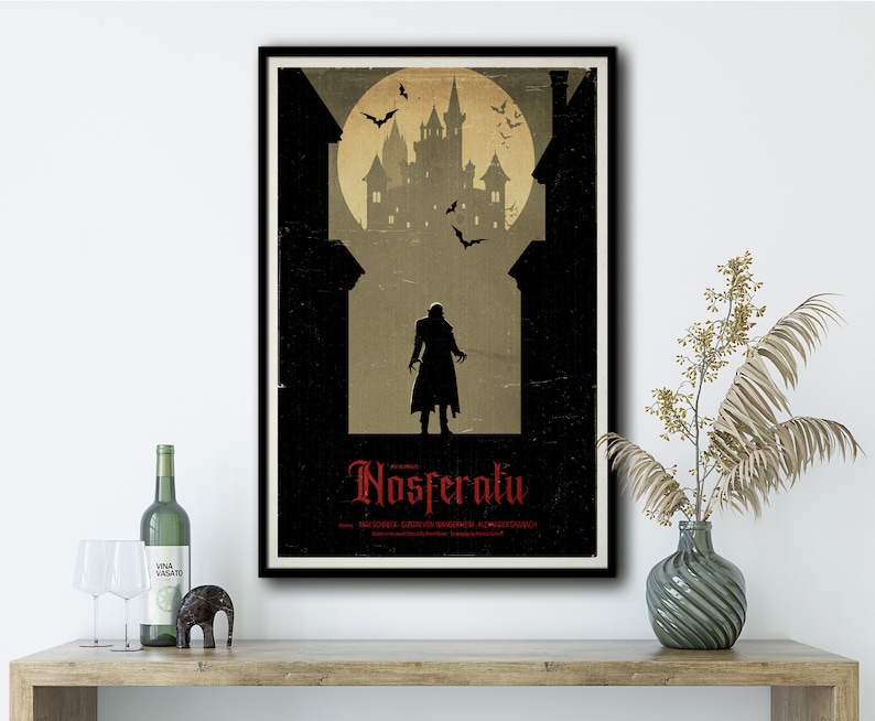 Nosferatu Gothic Movie Posters Dark Academia Poster, Horror Movie ...