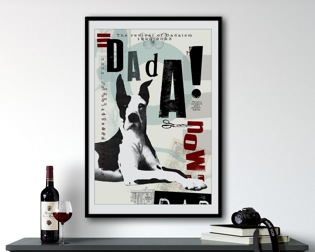 Maximalist Wall Art Print, Retro Wall Art, Original Abstract Wall Art ...