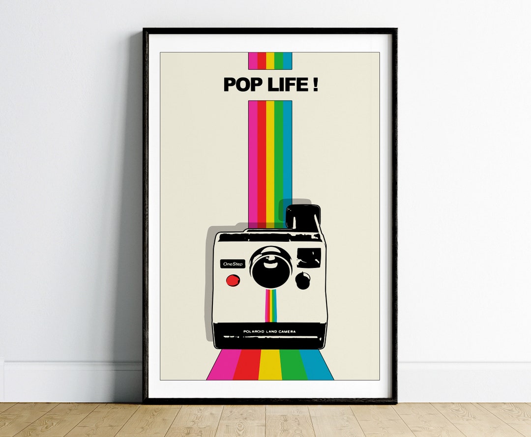 Pop Culture Retro Wall Art Printable, Preppy Room Decor Aesthetic ...