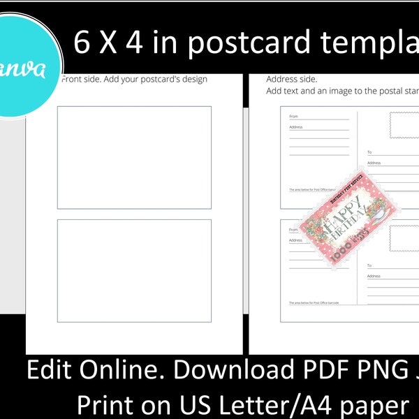 Postcard Invitations - Etsy