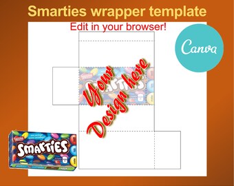 Smarties Label - Etsy