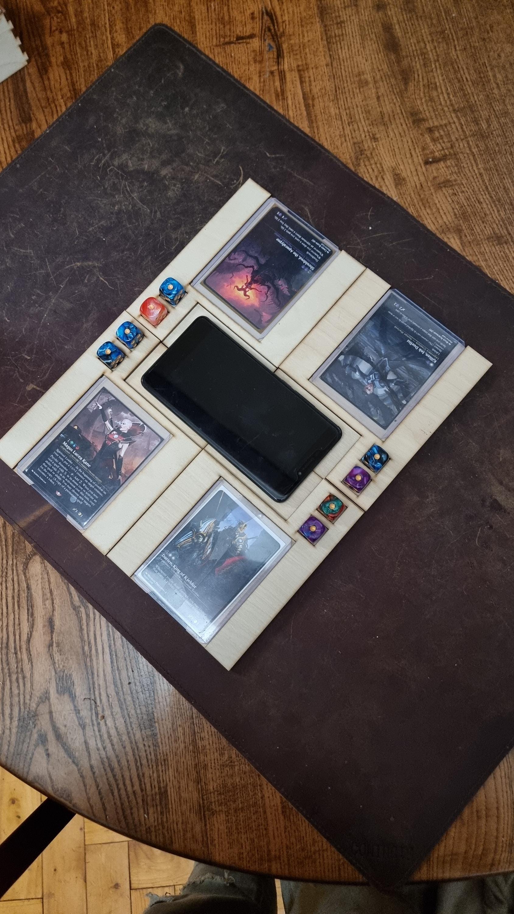 MTG Commander Station Laser Cut .SVG FILE Download - Etsy