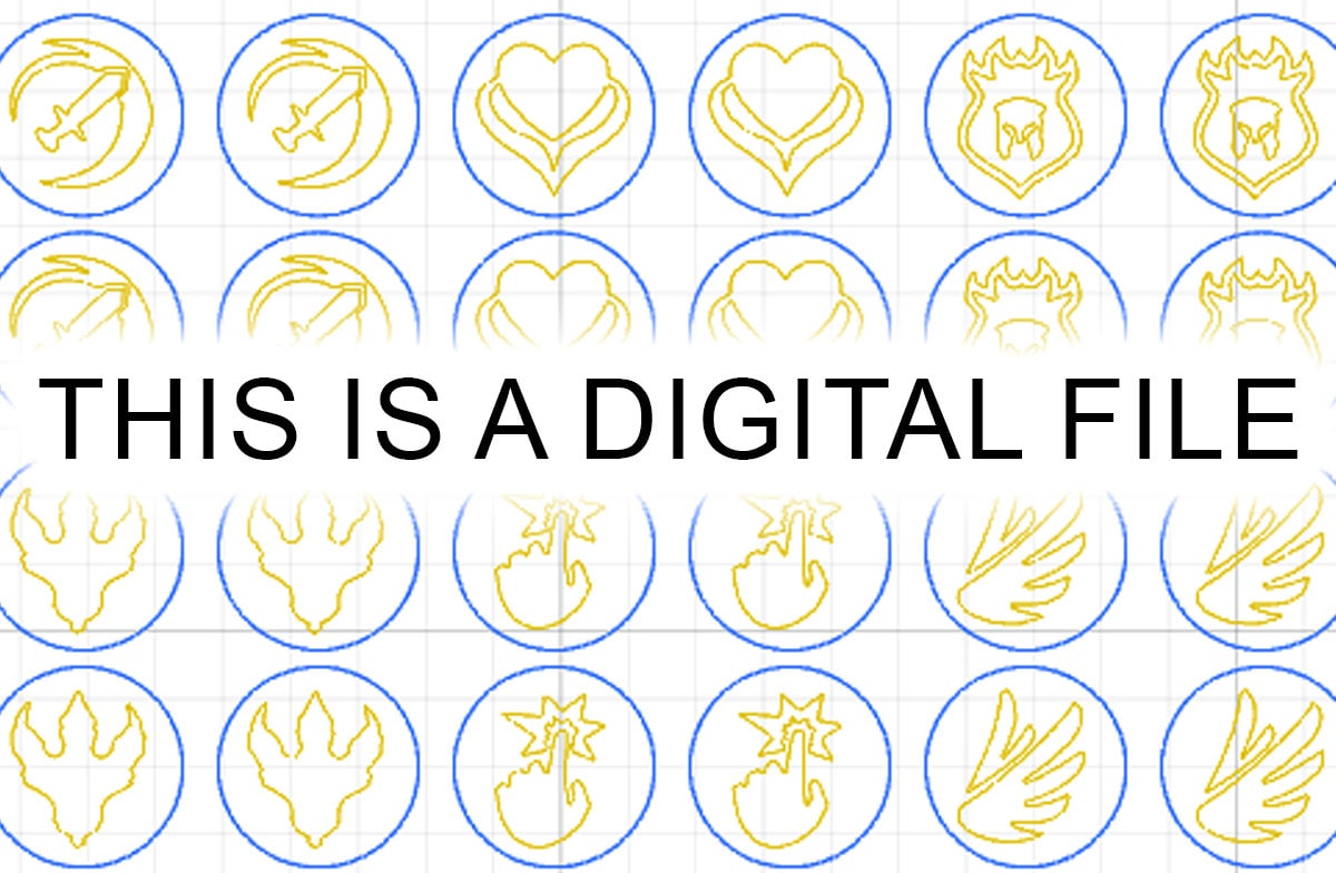 Magic the Gathering Counter SVG for Laser Cutting - Etsy