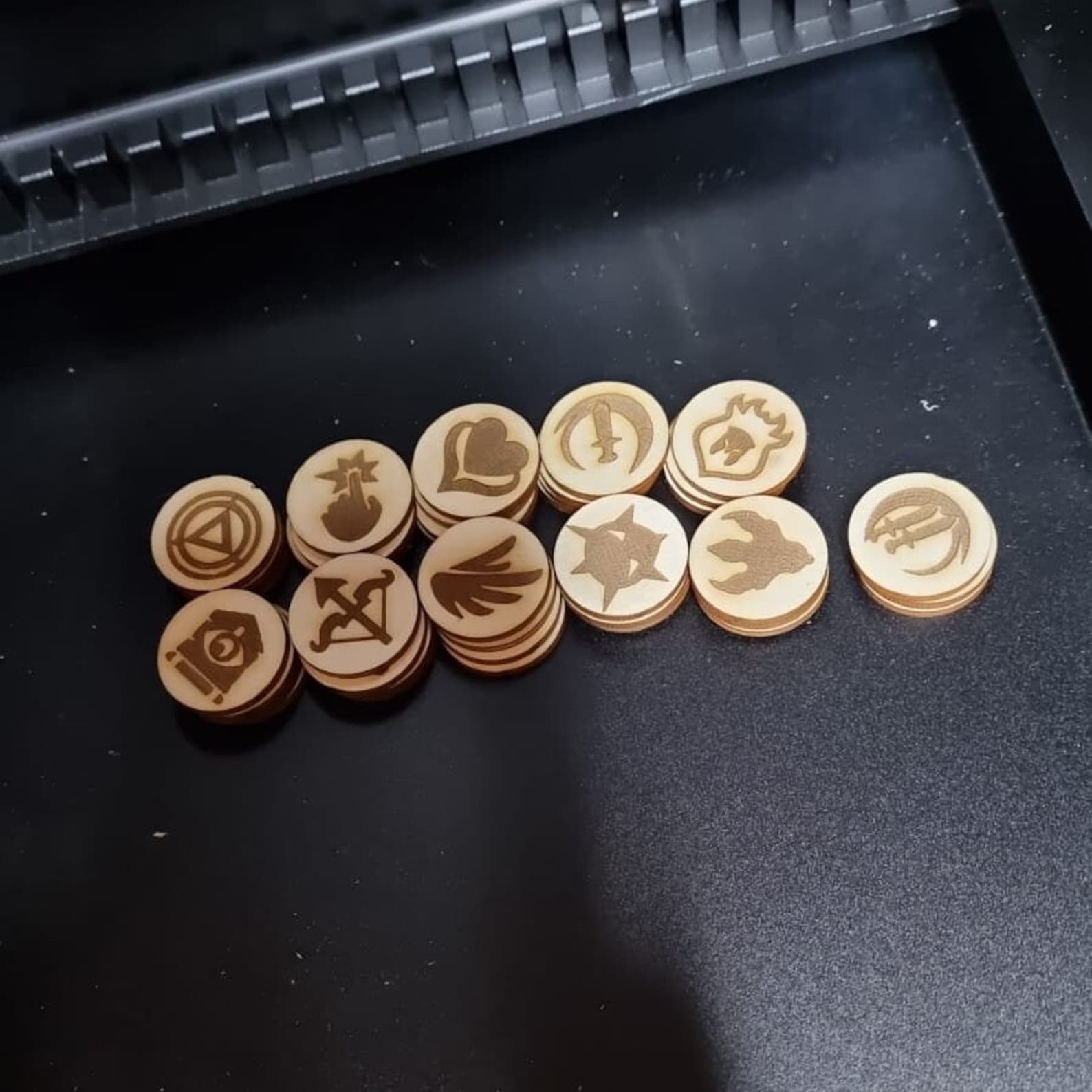 Magic the Gathering Counter SVG for Laser Cutting - Etsy