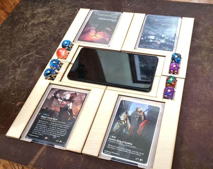 Laser Cut Deck Box File for EDH and Trading Card Games, Multiple ...