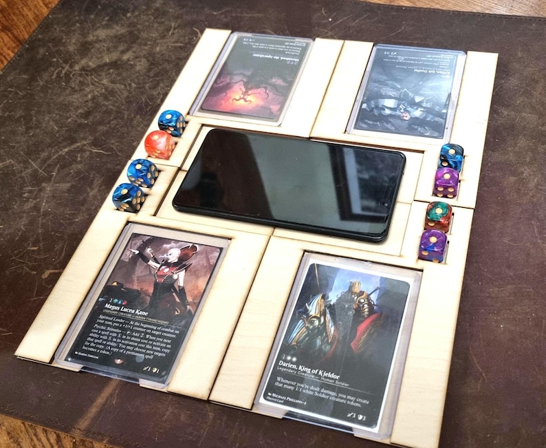 MTG Commander Station Laser Cut .SVG FILE Download - Etsy