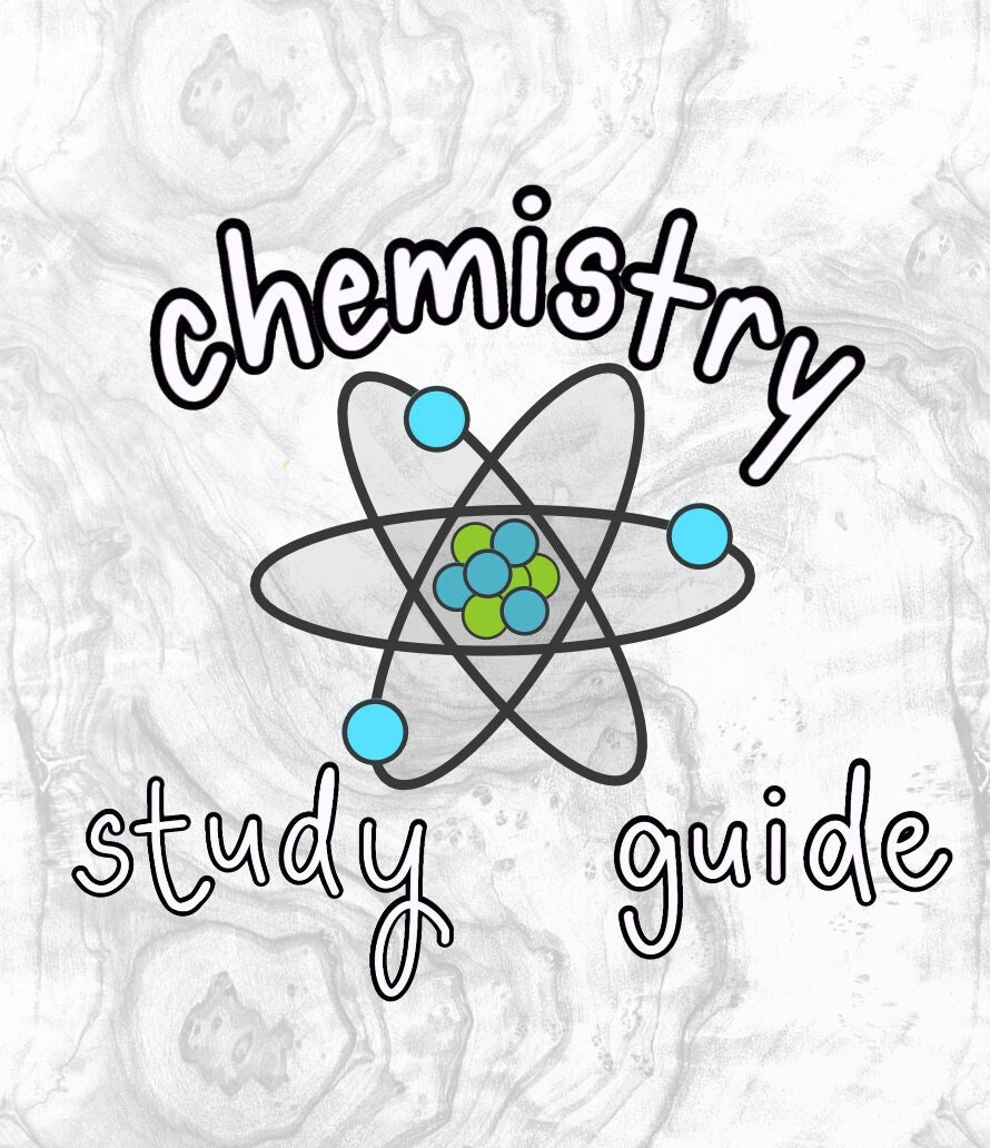 High School Chemistry Study Notes, Chem Outline, 18 Pages of Notes ...