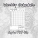 Digital PDF Weekly Planner | Time Blocking Template | Habit Tracker ...