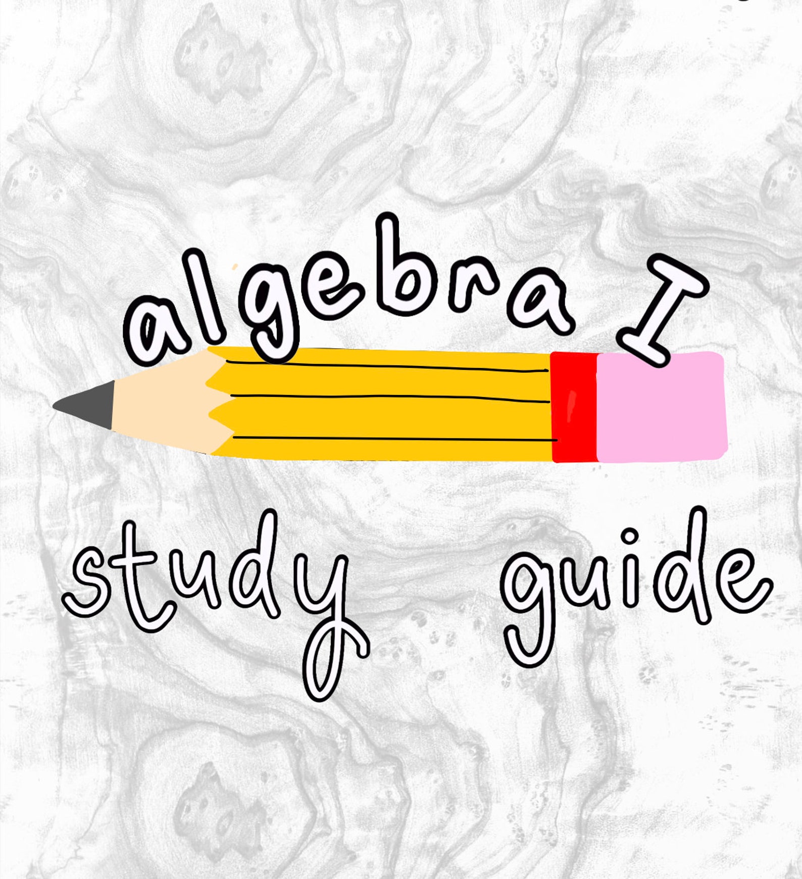 Comprehensive Algebra 1 Study Guide: 25-page Notes for 8th Grade & High ...