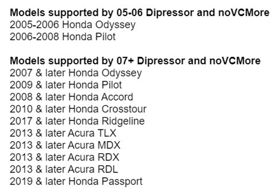 VCM Dipressor Muzzler Tuner With 15 Settings to Disable VCM ECO Mode ...