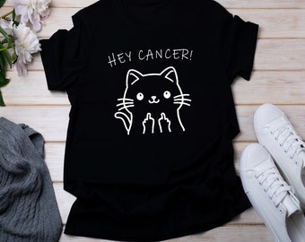 Middle Finger Cancer Shirt - Etsy