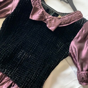 80s Vintage Purple Dress - Etsy