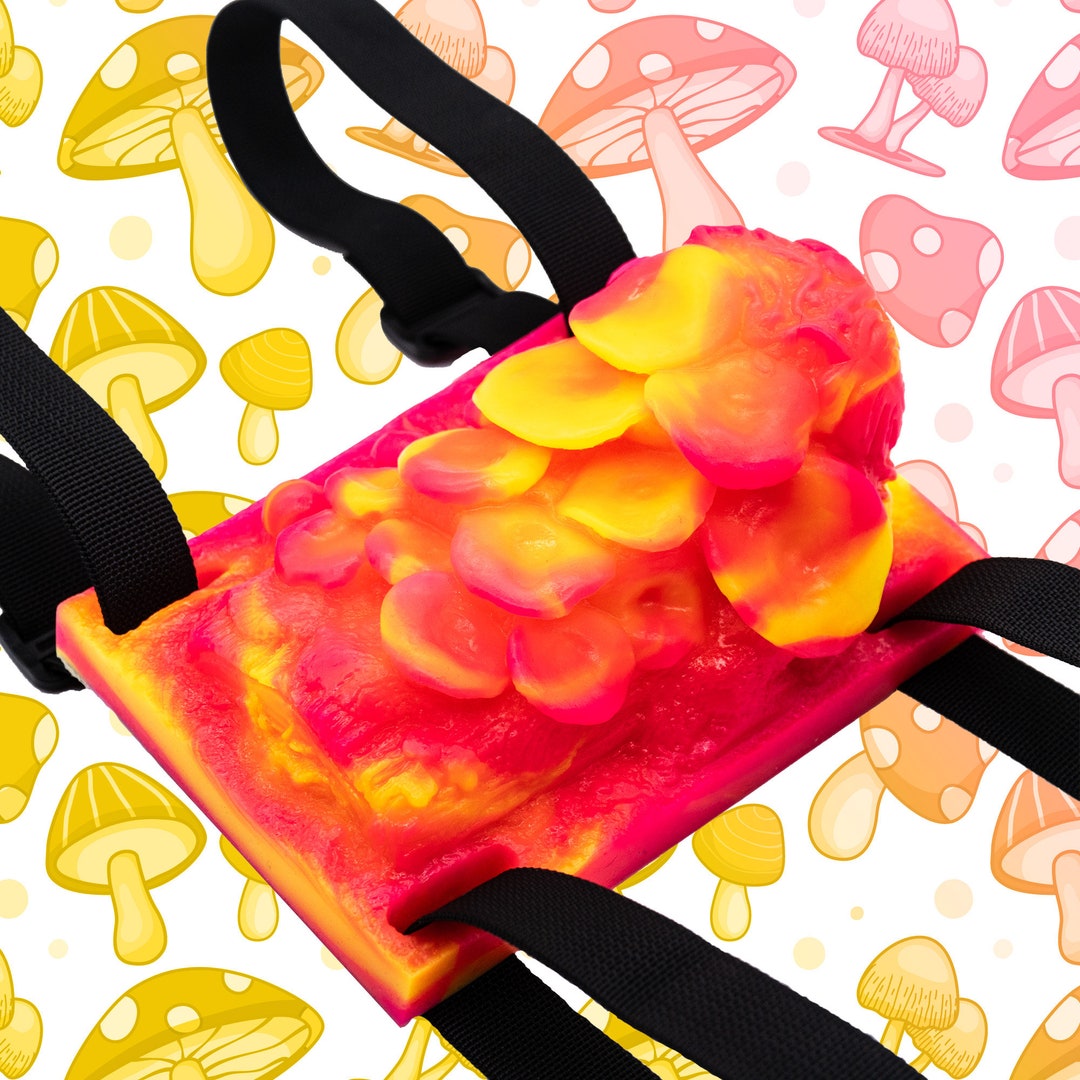 Muscaria Mushroom Sex Grinder Fantasy Adult Sex Toy Strap To A Pillow Or Towel Rubbing And Humping