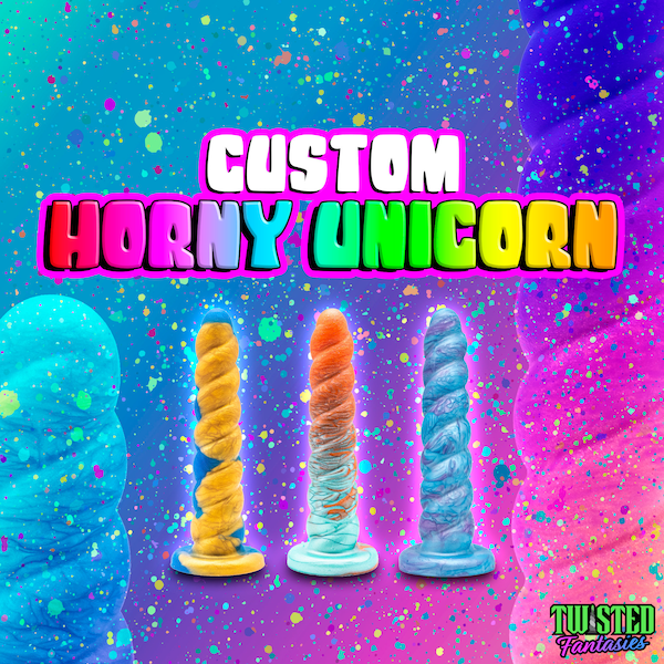 Unicorn Horn Dildo Etsy