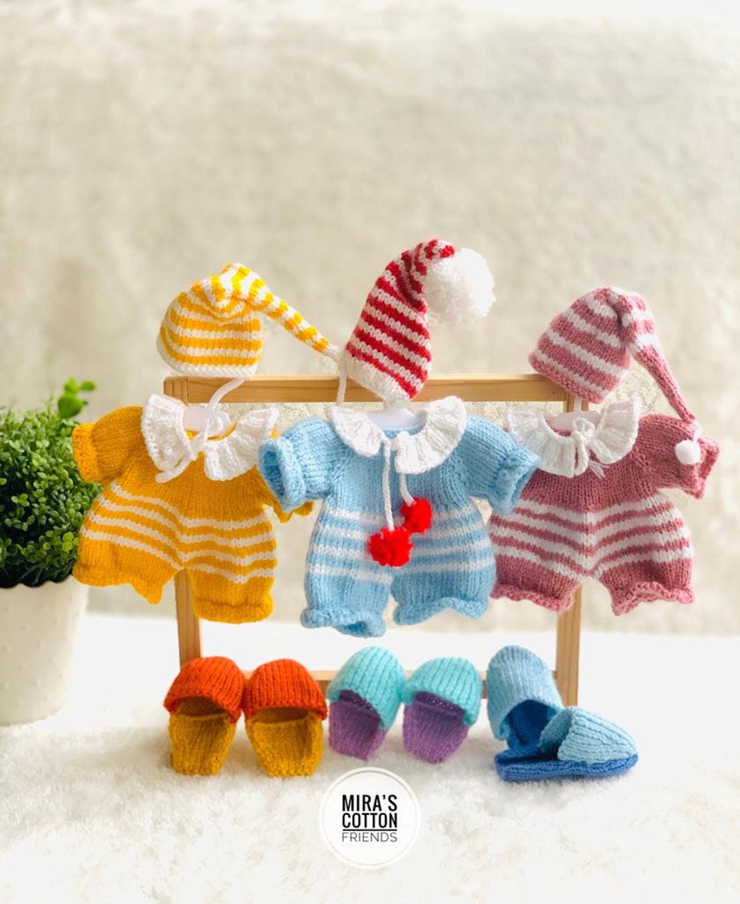 PDF Miras Cotton Friends Pajama Set Knitting Pattern - Etsy