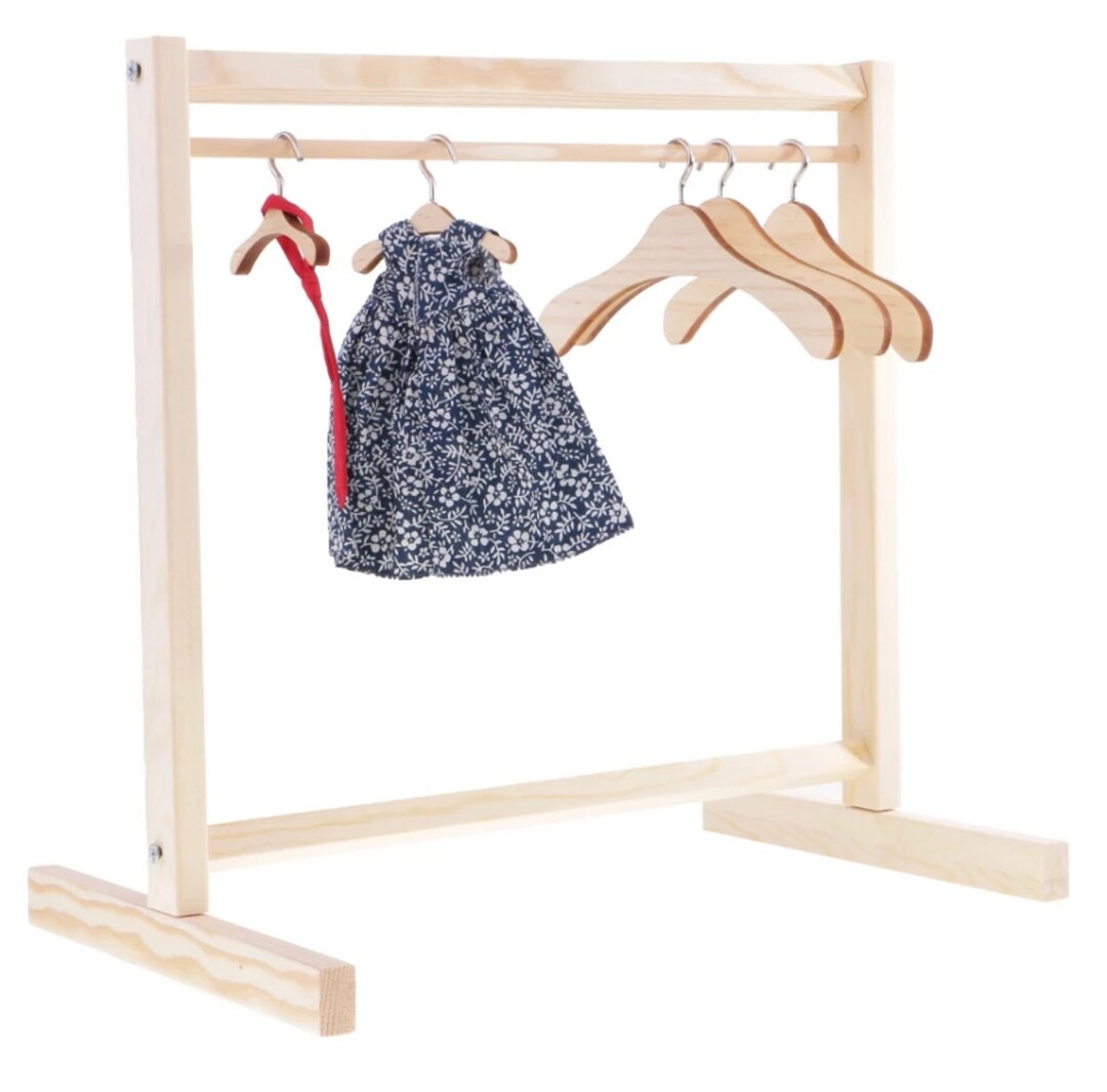 Handmade Wooden Hangers, Toys Hanger - Etsy