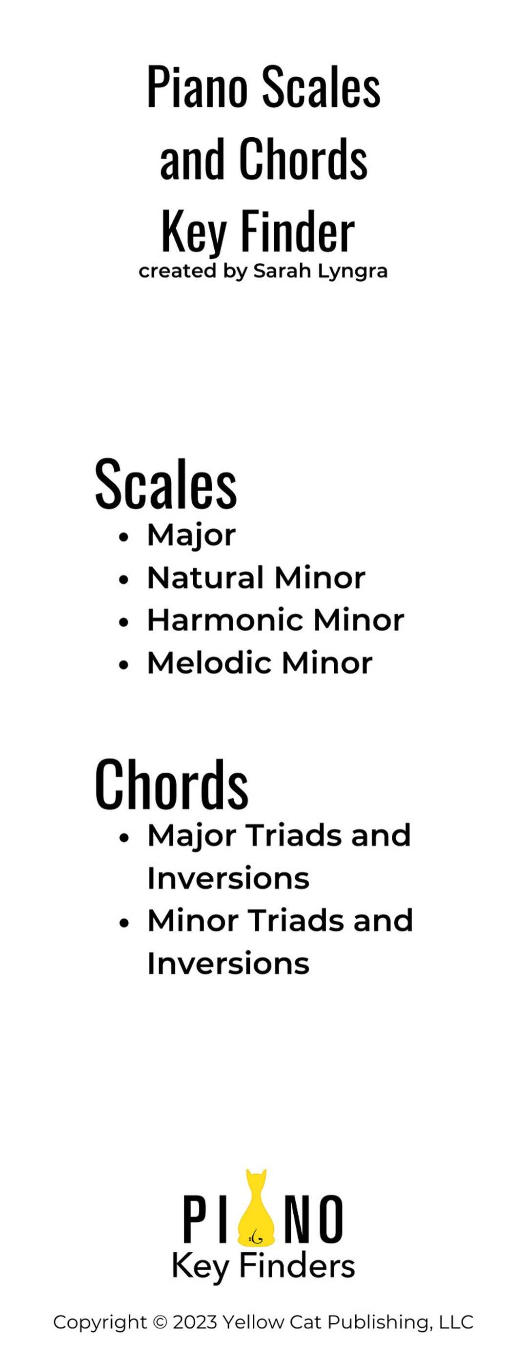 Classical Scale and Chord Finder Version 2 - Etsy