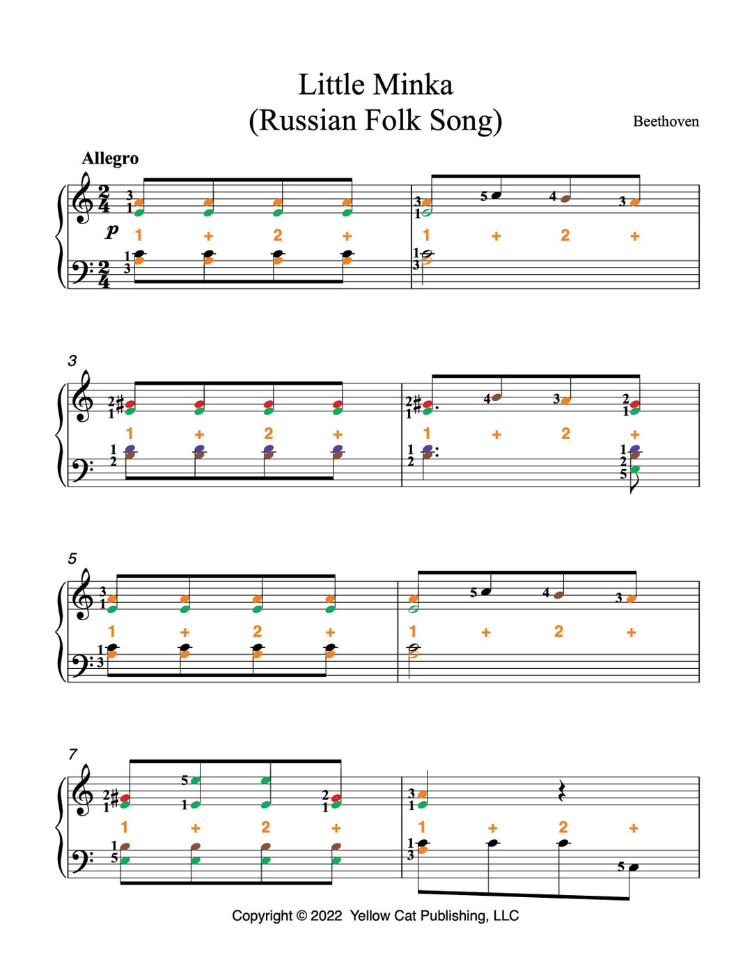 A Little Bit of Beethoven, 5 of His Easier Works, Set 1 - Etsy