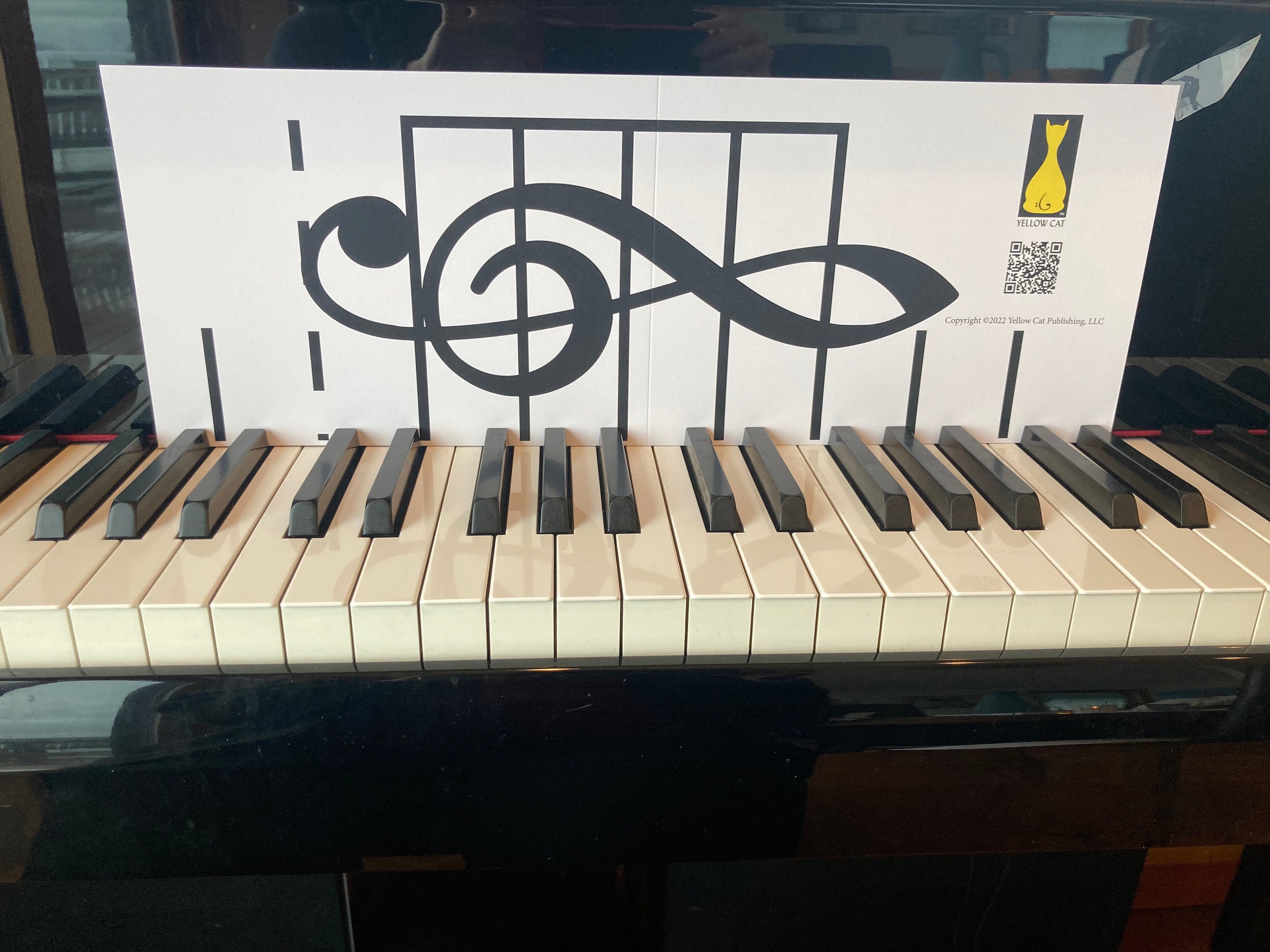 Grand Staff Keyboard Guide - Etsy