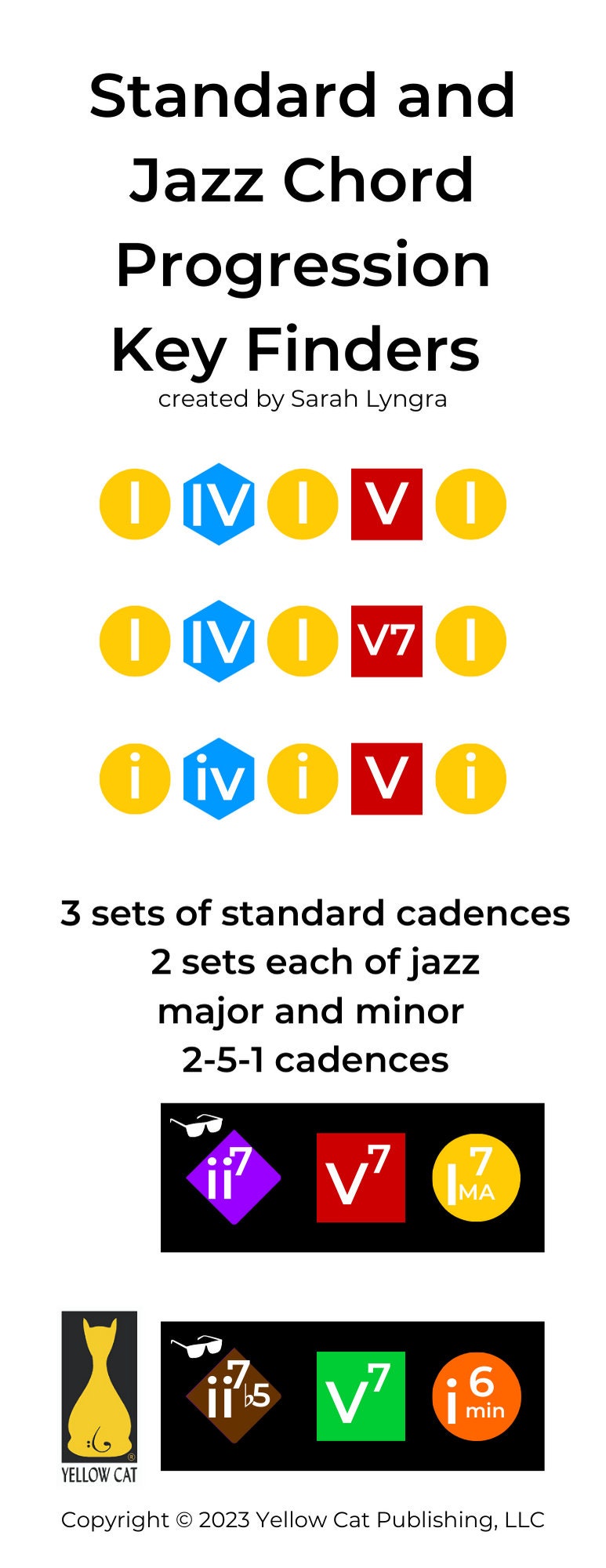 Standard and Jazz Chord Progression Key Finders - Etsy