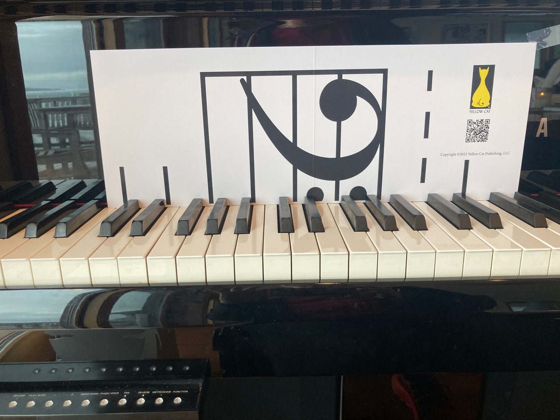 Grand Staff Keyboard Guide - Etsy