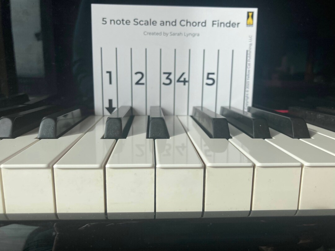5 Note Scale and Chord Finder - Etsy