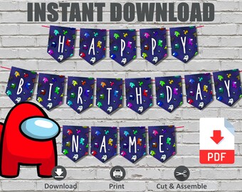 Among Us Banner - Etsy