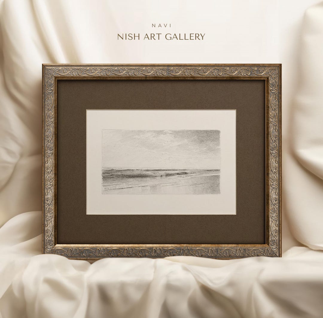 Framed Art Print, Skecth Wall Art, Drawing Wall Decor, Framed Sketch ...