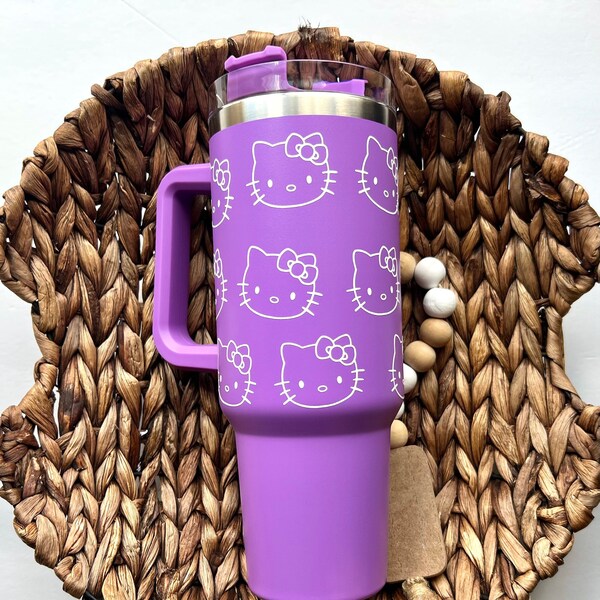 Stanley Purple 40oz Tumbler - Etsy