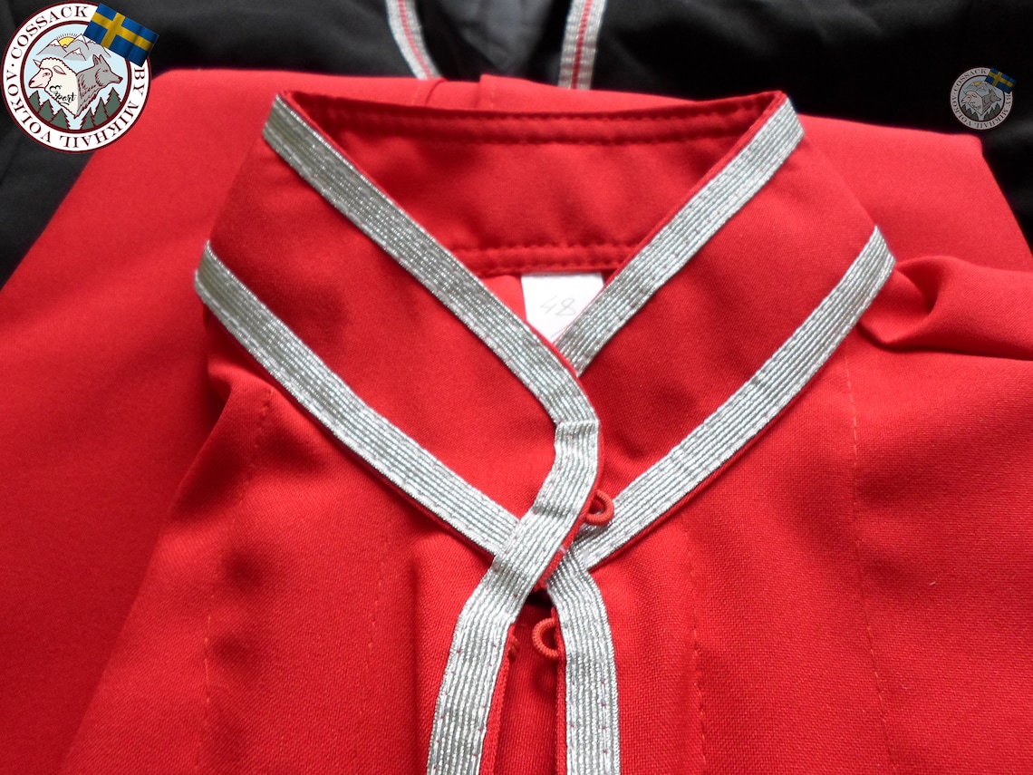 Beshmet Cossack Kaftan Traditional Men's Tunic Caucasus - Etsy UK