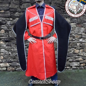 Black Bashlyk Caucasian Ethnic Neckwear Hood Scarf | Cloak Cape Cossack ...