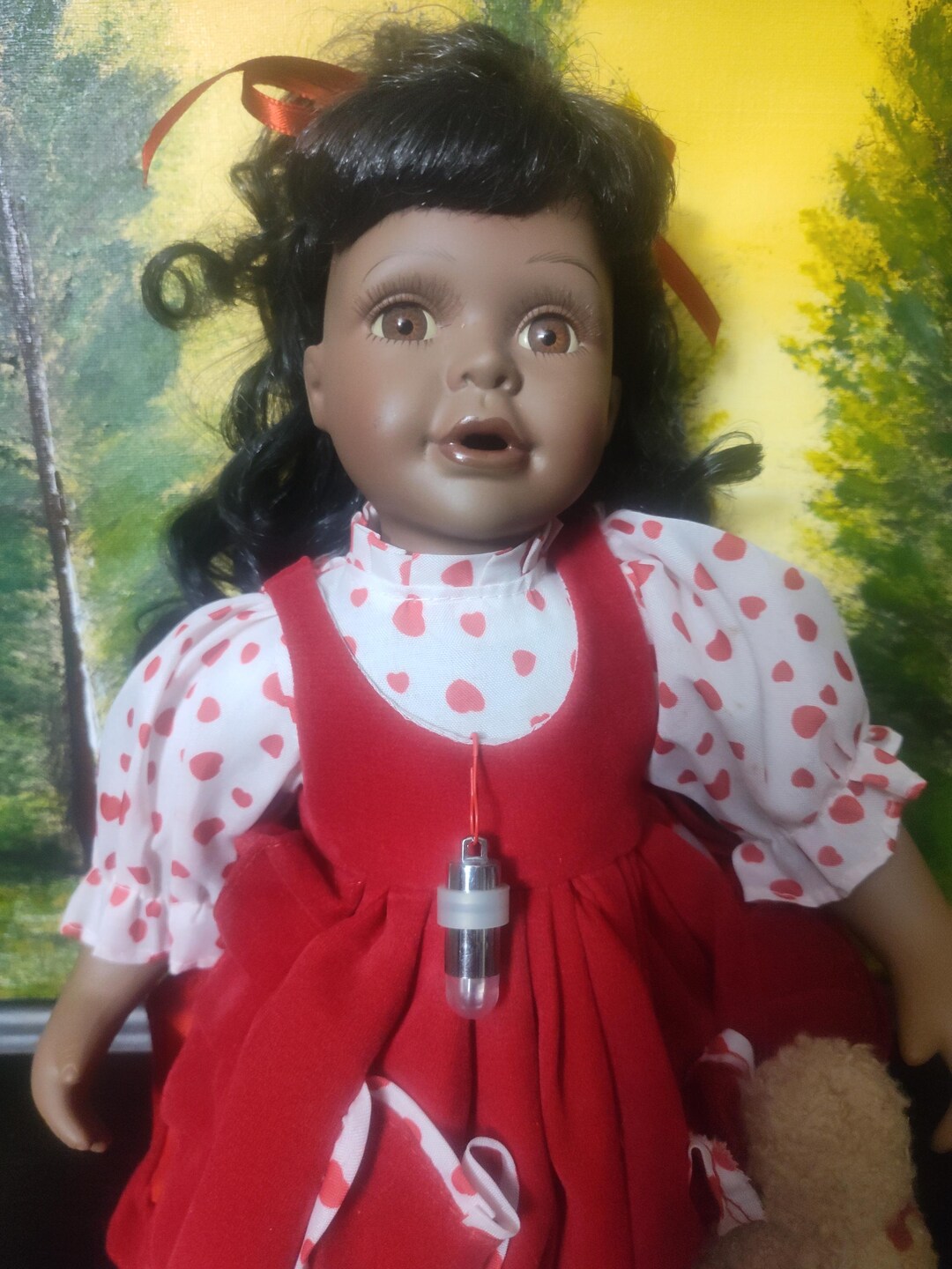 Authentic Haunted/spirited Adorable African American Porcelain Doll ...
