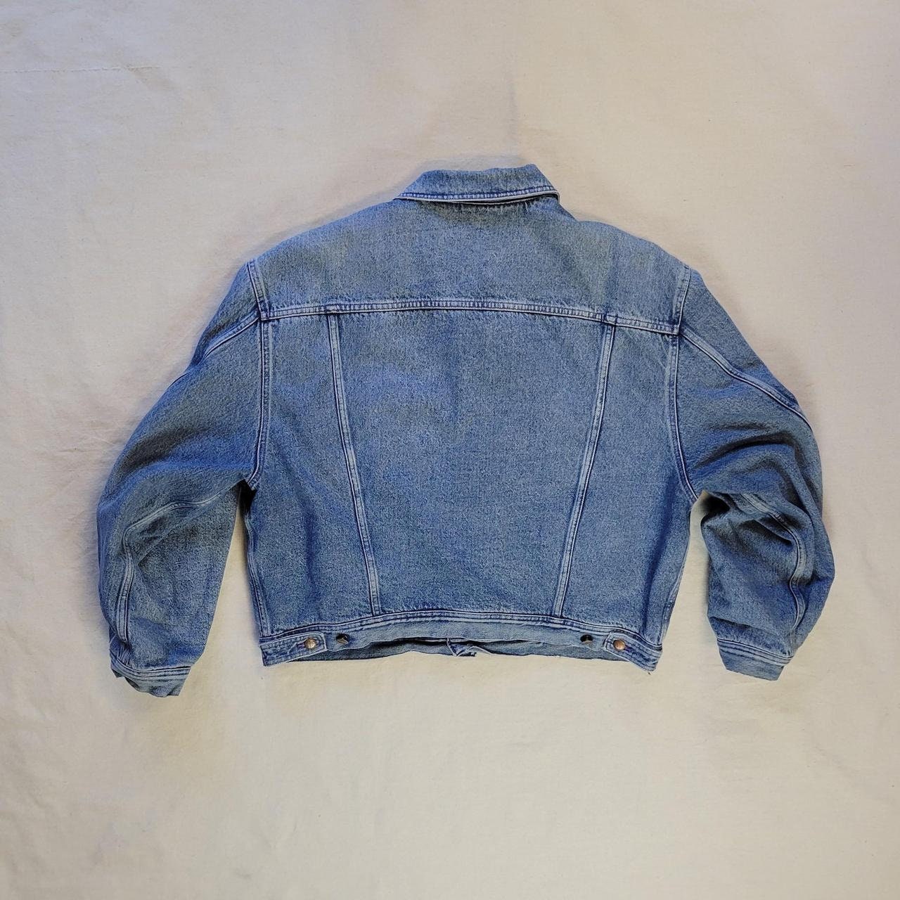 Vintage 90s Denim Jacket Unique Urban Style - Etsy