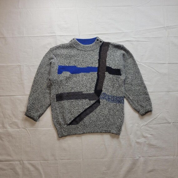 1980s abstract knit - Gem