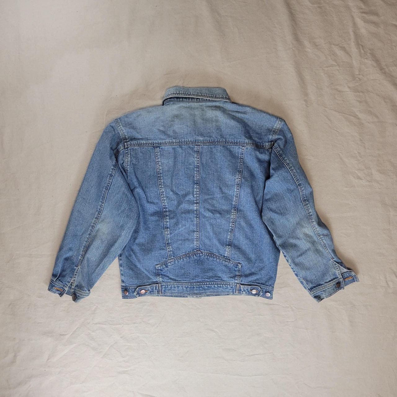 Vintage Denim Trucker Jacket Jean 80s 90s - Etsy