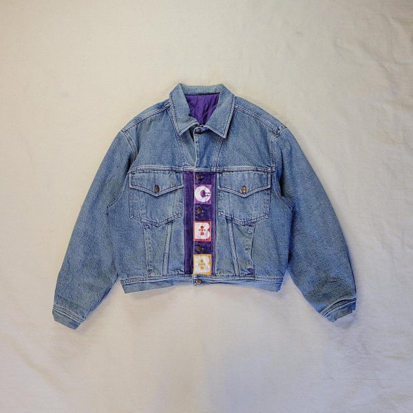 90s Denim Jacket - Etsy